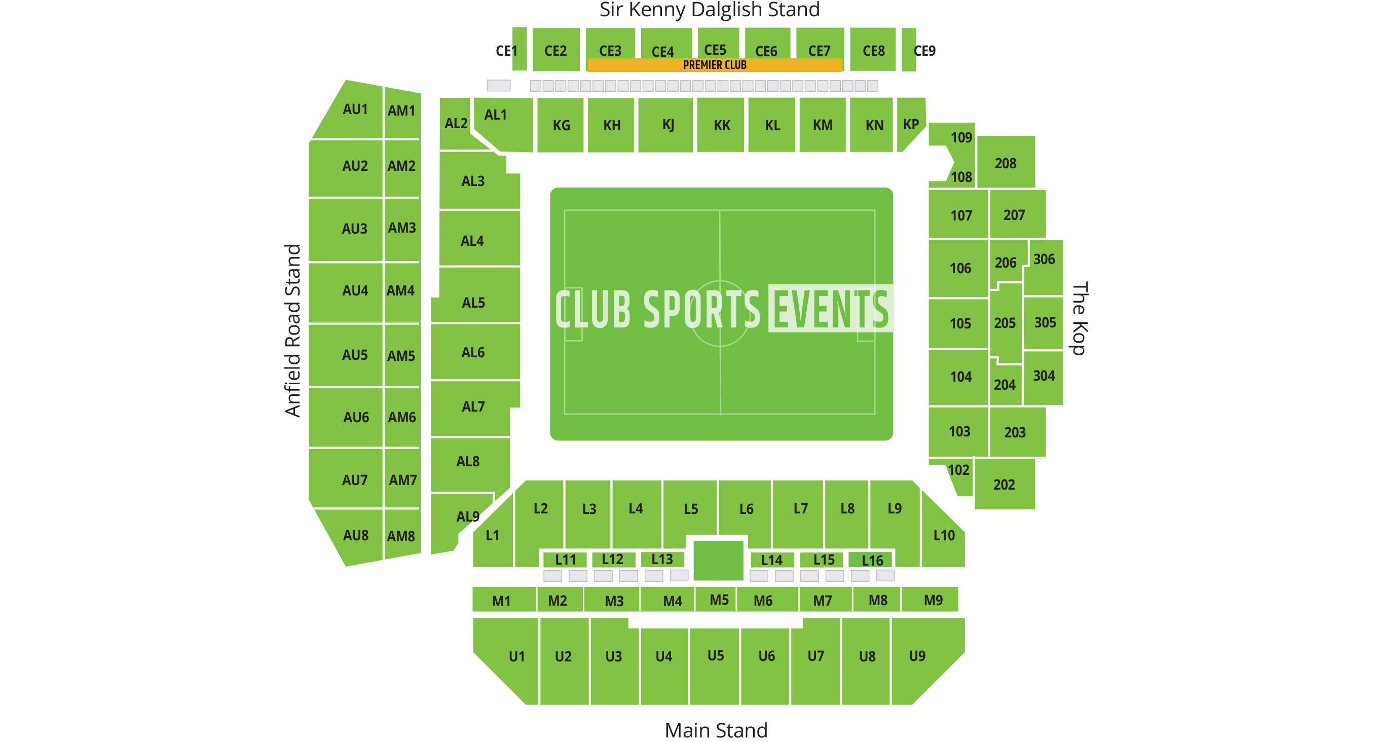 Premier Club - Club Sports and Events