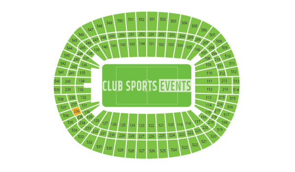 Premium Level 2 Tickets - Club Sports and Events
